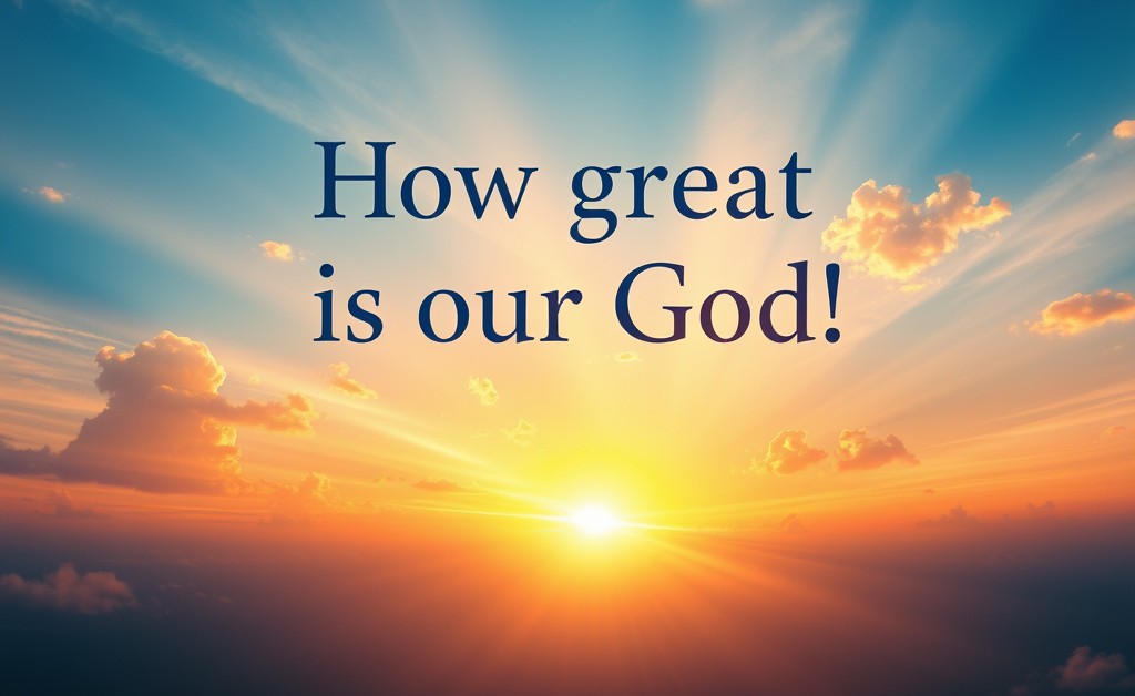 How great is our God! – Moment to Moment (Bible blog)