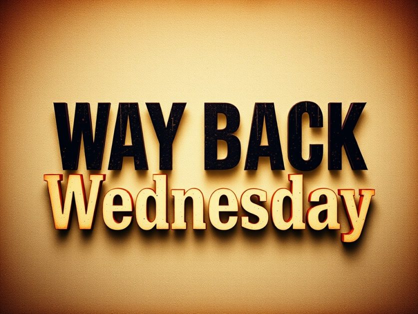 Way back Wednesday: Who can stand in the presence of a holy God ...